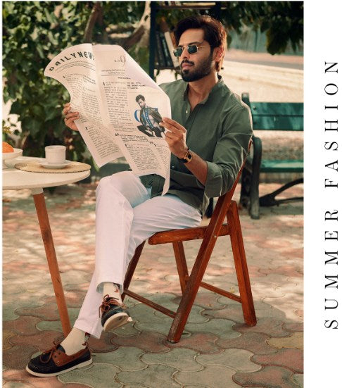 From Denim to Linen: A Versatile Bottoms From Nine Figures – 9figure